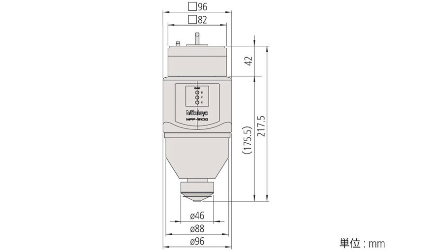 高精度・低測定力スキャニングプローブ MPP-310Q MPP-310Q | 商品 | ミツトヨ